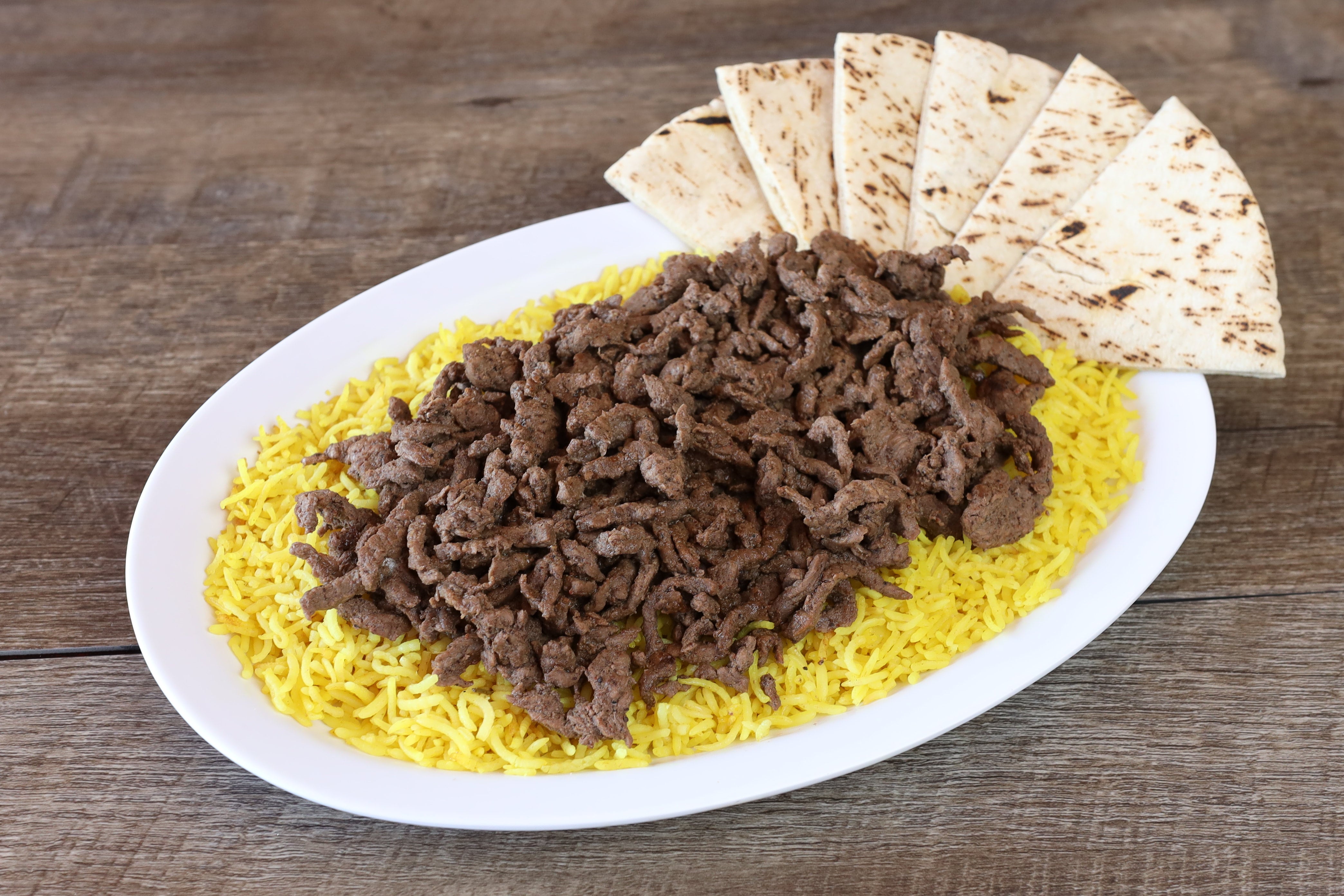 Beef Shawarma Plate | Pita Feast