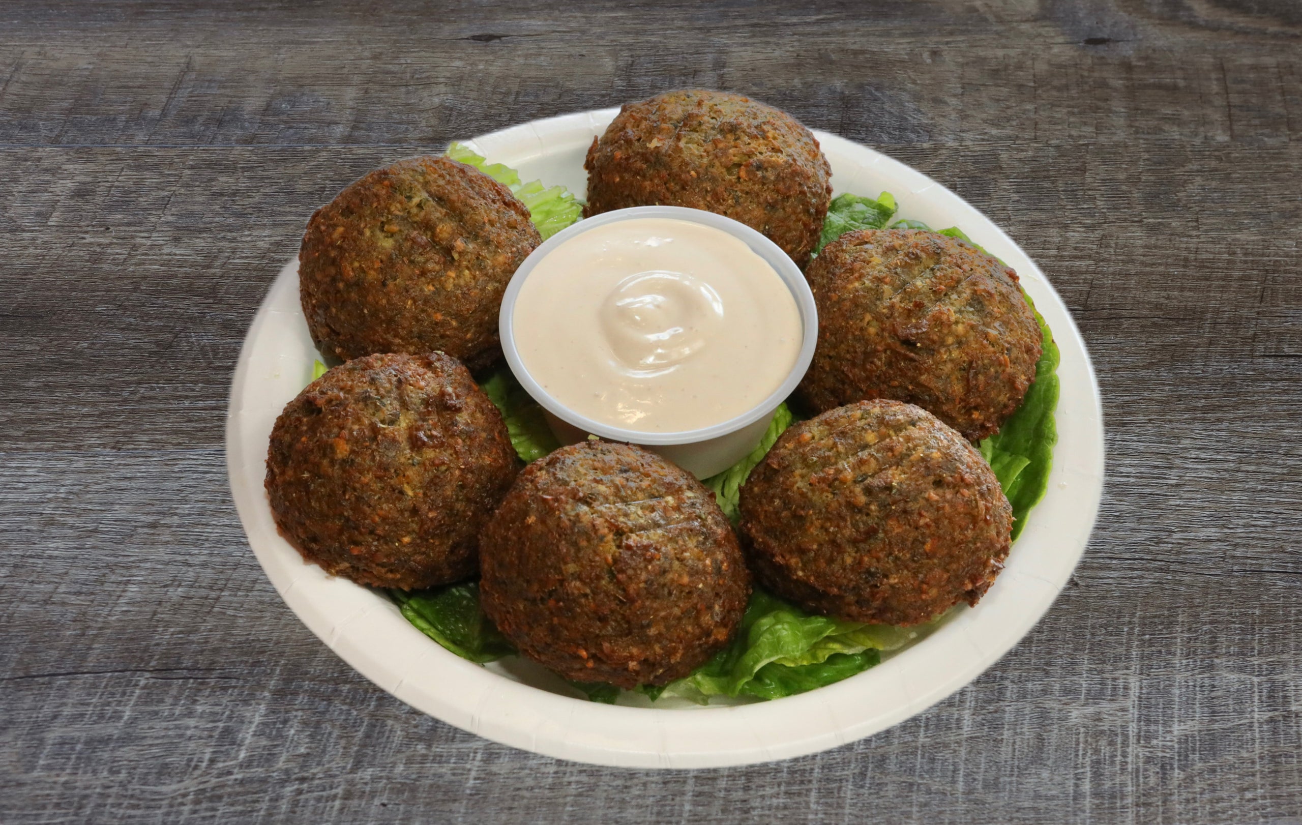 Family Sized Falafel (V) | Pita Feast