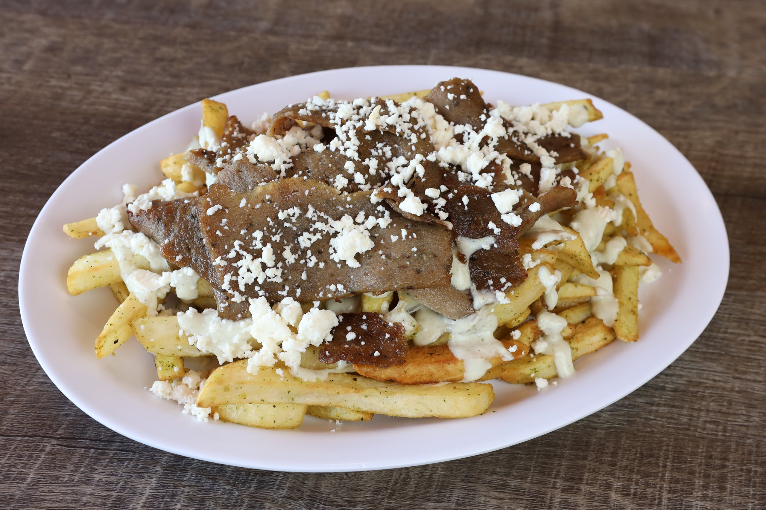 Gyro Loaded Fries | Pita Feast