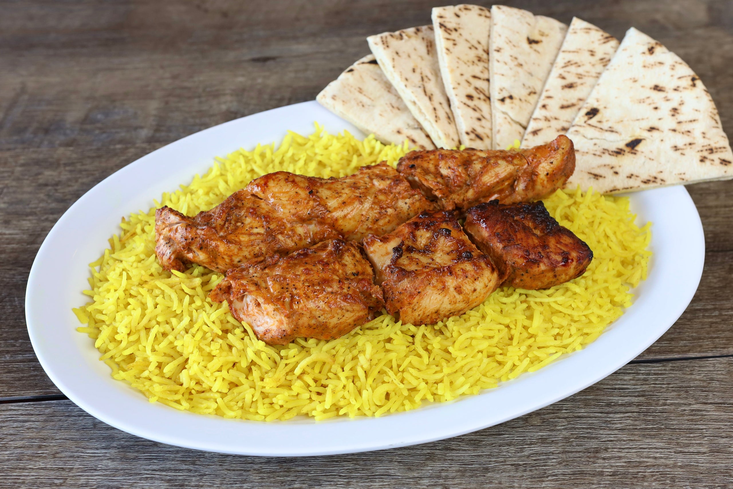 Chicken Kabob Plate | Pita Feast
