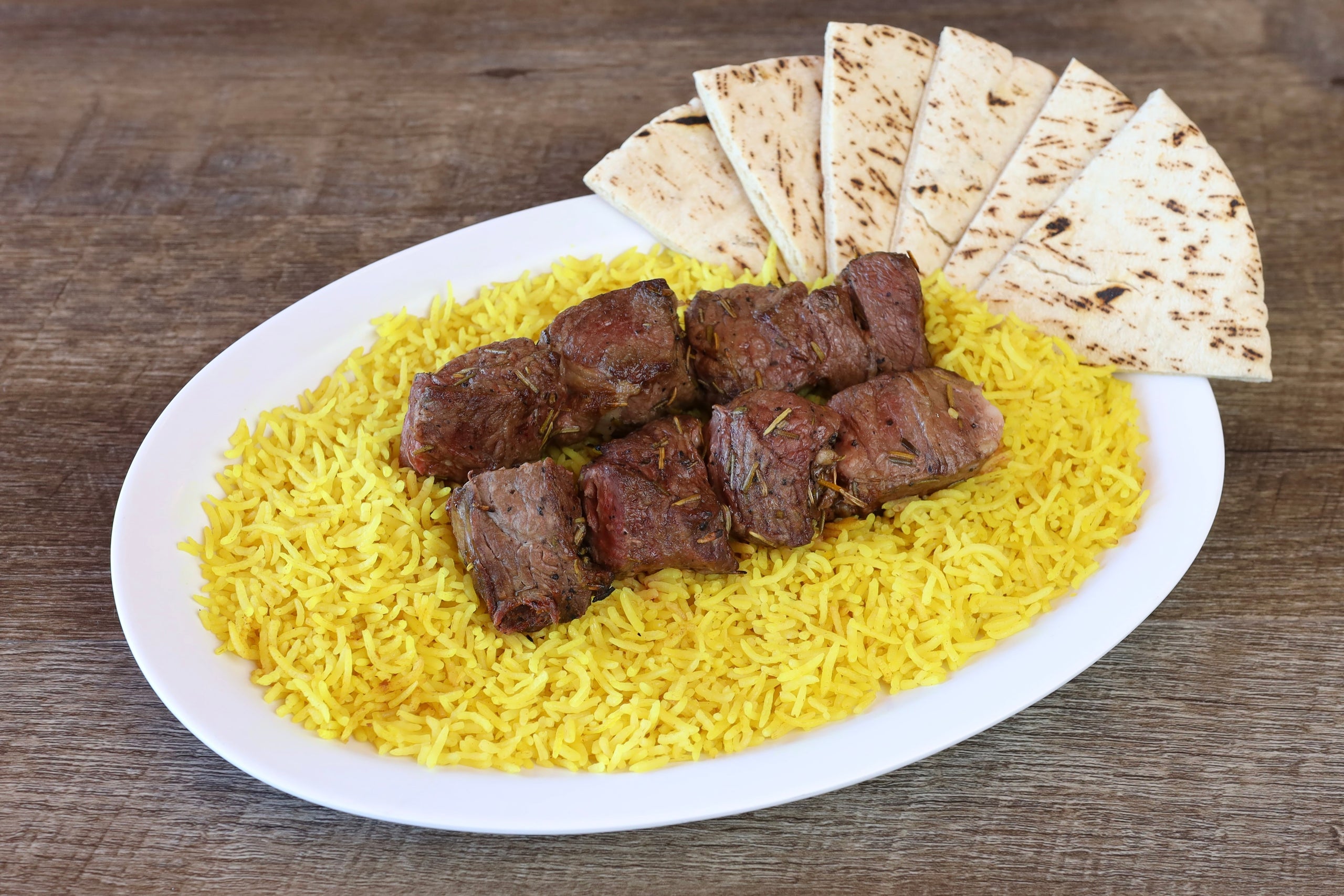 Lamb Kabob Plate | Pita Feast